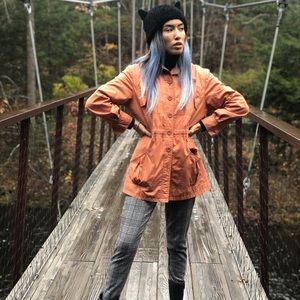 Jackets & Coats | Orange Light Rain Coat | Poshmark